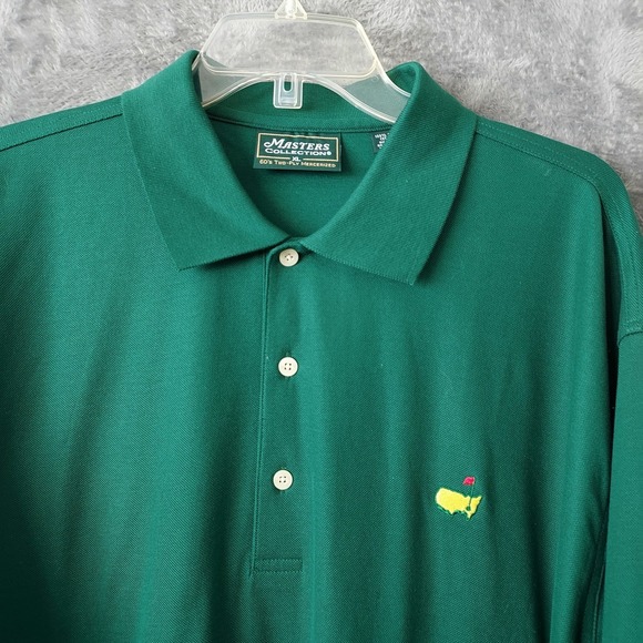 Shirts | Vintage Masters Collection Mens Xl Golf Polo Augusta Pima ...